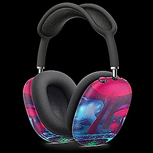 Design Skinz Glowing Fantasy Land V2 Skin Decorative Vinyl Case Cover Decal Full-Body Wrap Kit Compatible with Apple AirPods Pro Max Bluetooth Wireless Headphones