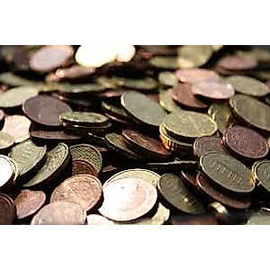 Premium World Coins Collection. Half Pound of Unsearched Coins from Around the World (About 50 Coins) with New and Old Coins In a Vx Investments Pouch