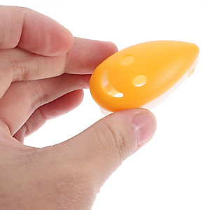 Beavorty Smile Face Toothbrush Holders Suction Cup for Houseware 4pcs (Random Color)