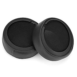 WADEO Replacement Ear Pads Earpads Cup Cover Memory Foam Cushion for Sony MDR-XB950BT XB950B1 XB950N1 XB950AP Bluetooth Wireless Headphones, 2 Pieces Black