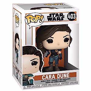 POP Star Wars: The Mandalorian - Cara Dune Funko Pop! Vinyl Figure (Bundled with Compatible Pop Box Protector Case) Multicolor 3.75 inches