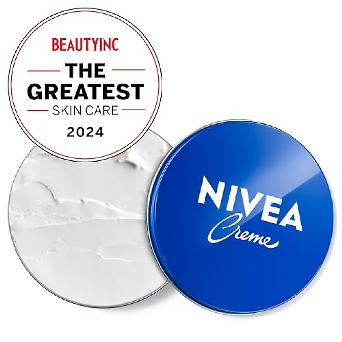 NIVEA Creme Body, Face and Hand Moisturizing Cream, German NIVEA Creme, Rich Body Moisturizer with Provitamin B5, 8.4 Oz Jar