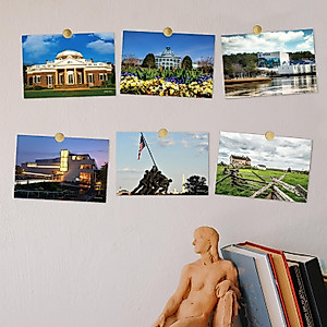 Dear Mapper Vintage United States Virginia Landscape Postcards Pack 20pc/Set Postcards from Around the World Greeting Cards for Business World Travel Postcard for Mailing Decor Gift