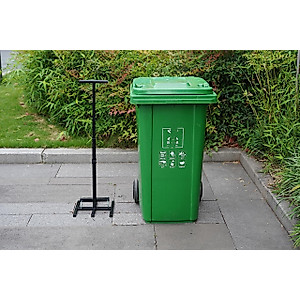CharaVector Touchless Manual Trash Compactor, Compacting Trash Can, Trash Bin Compactor, Crushing Recycling Tool