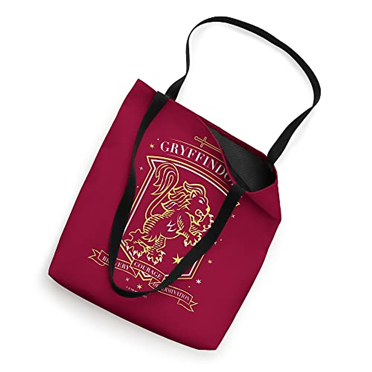 Harry Potter Hand Drawn Gryffindor Shield Tote Bag