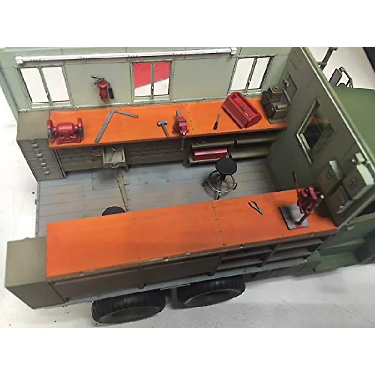 AFV Club 1/35 US Army M109A3 Panel Van Cargo Truck Plastic Model FV35304