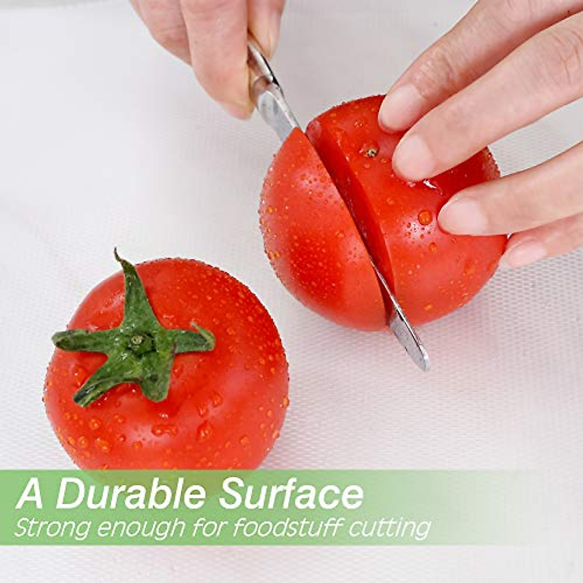 Disposable Plastic Cutting Board Large Cutting Mats for Kitchen, Outdoor Camping, BBQ, RV,Traveling,totally Food Safety With Easy Cut Slider Included,12In x 25Ft