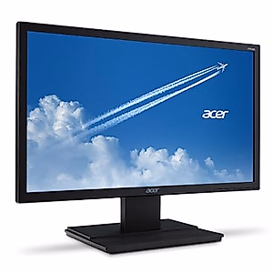 Acer Display V246HQL, 24" (23.6" Viewable Size) 60Hz 1920 x 1080 - FHD 16:9, 3K:1 - Contrast, 5MS GTG - Response, 1x VGA, 1x DVI, W/Tilt Adjustment, Black