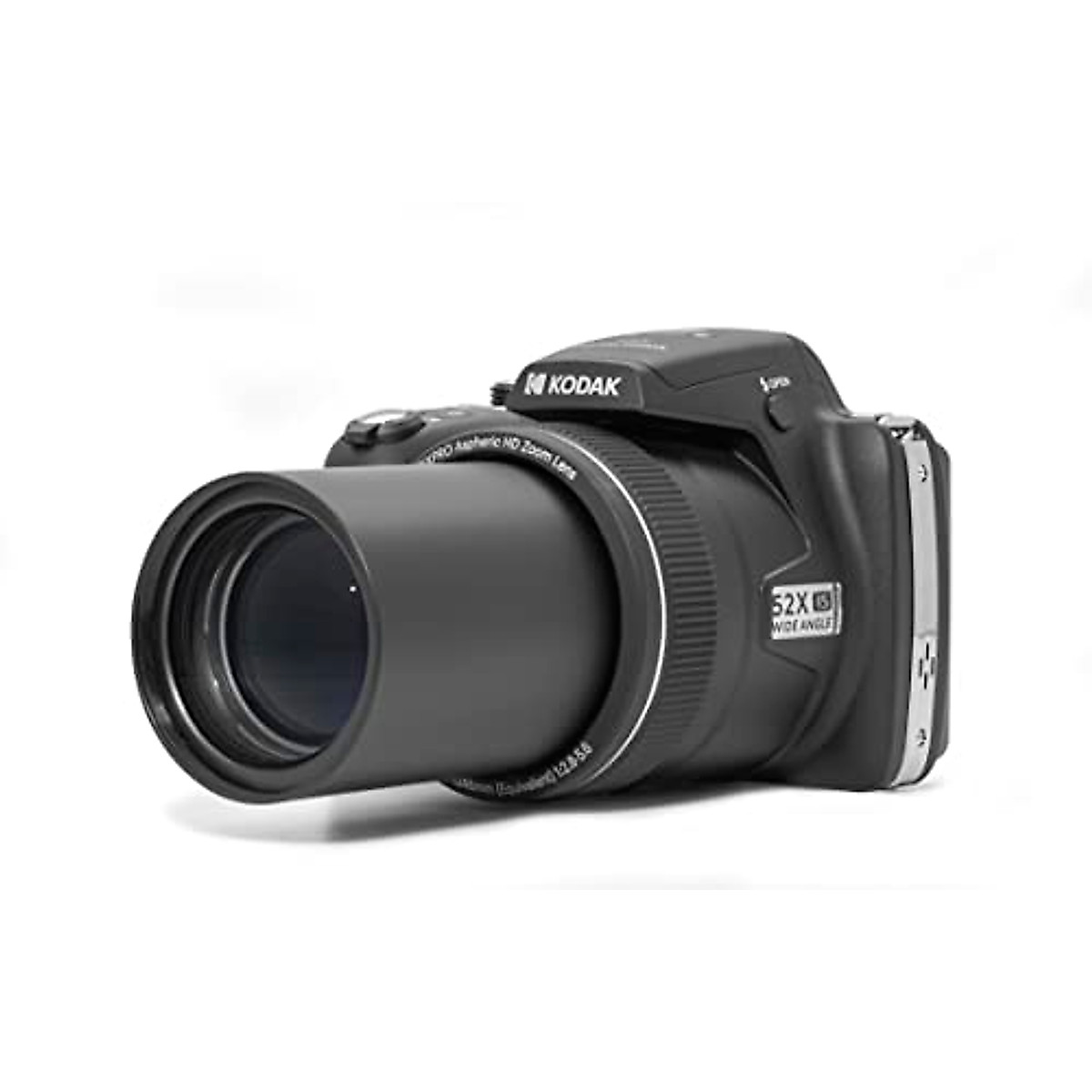 KODAK PIXPRO Astro Zoom AZ528-BK 16 MP Digital Camera with 52x Optical Zoom 24mm Wide Angle Lens 6 fps Burst Shooting 1080P Full HD Video Wi-Fi Connectivity and a 3" LCD Screen (Black)