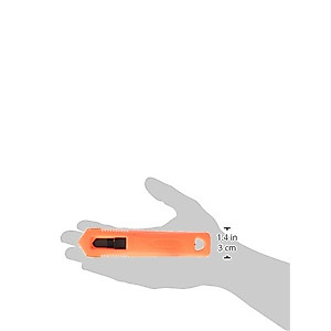 HYDE TOOLS Safety 42060 Switchblade Ultra-Light Utility Knife, 1/2-inch Exposure, Orange
