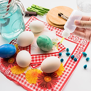 FJNATINH 30cc Needle Glue Bottle, Needle Tip Squeeze Bottle, Precision Tip Applicator Bottles, 5 Pack