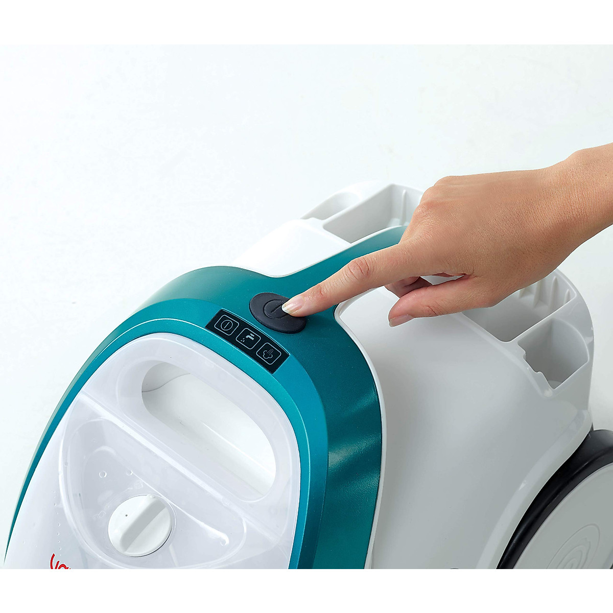 POLTI Vaporetto Smart 100 Steam Cleaner with Continuous Fill, Sanitize, Clean Floors, Carpets and Other Surfaces Adjustable High Power Steam Pressure Up to 58 PSI with 10 Accessories 2 Year Warranty