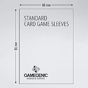 5 Packs Gamegenic Matte Board Game Sleeves 50ct Standard Card Game Size Card Sleeves Value Bundle!
