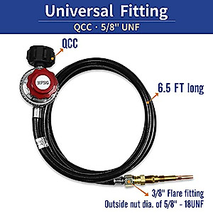 GongYi GY135 Forge Burner Furnace burner 135000 BTU 0-30 PSI Heavy Duty Stainless Steel 304