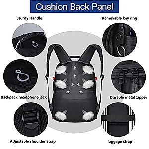 Laptop Backpack for Men, Extra Large Backpack, Travel Backpack Airline Approved Carry On Backpack 50L, Water Resistant Business College School Bookbag Work Bag Fits 17 Inch Laptops Gifts for Men Women