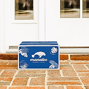 Manatee Gourmet Coffee, Single Serve Pods for Keurig 2.0 K Cup Brewers, Medium Roast, Caribbean Delight, 80 ct