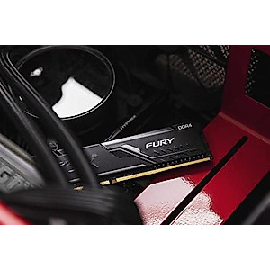 HyperX Fury 8GB 2666MHz DDR4 CL16 DIMM 1Rx8 Black XMP Desktop Memory Single Stick HX426C16FB3/8