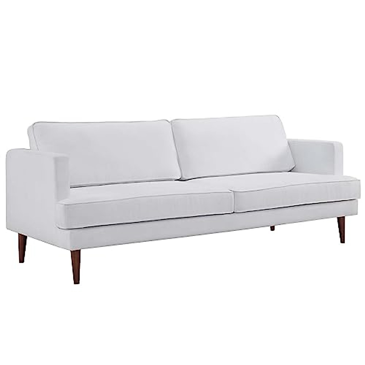 Modway Agile Upholstered Fabric Contemporary Modern Sofa In White