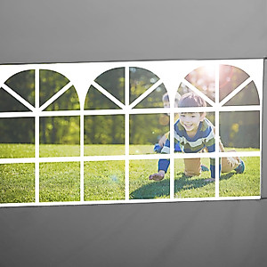 COBIZI 10x20 Heavy Duty Pop up Canopy Tent with 6 sidewalls Easy Up Commercial Outdoor Canopy Wedding Party Tents for Parties All Season Wind & Waterproof Gazebo with Roller Bag,Grey(Frame Thickened)