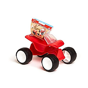 Hape Dune Buggy | Dirt Mini Sand Vehicle Car Toy for Kids, Red