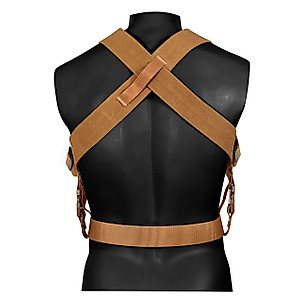 Rothco Combat Suspenders, Coyote Brown