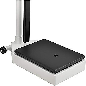 Digital Physician Scale with Height Rod, 600 Lbs Capacity, 11-1/2"L x 24-5/16"W x 51-1/2"H