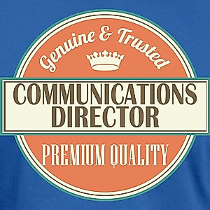 CafePress Communications Directo Men's Fitted T Shirt (Dark) Men's Fitted Graphic T-Shirt Royal