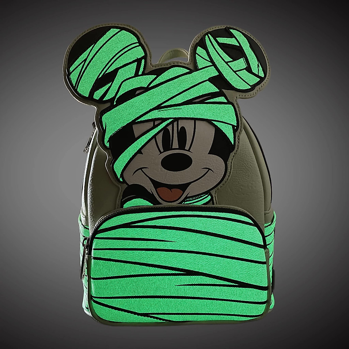 Loungefly Disney Mummy Mickey Cosplay GITD Mini Backpack - Blue Culture Tees Exclusive