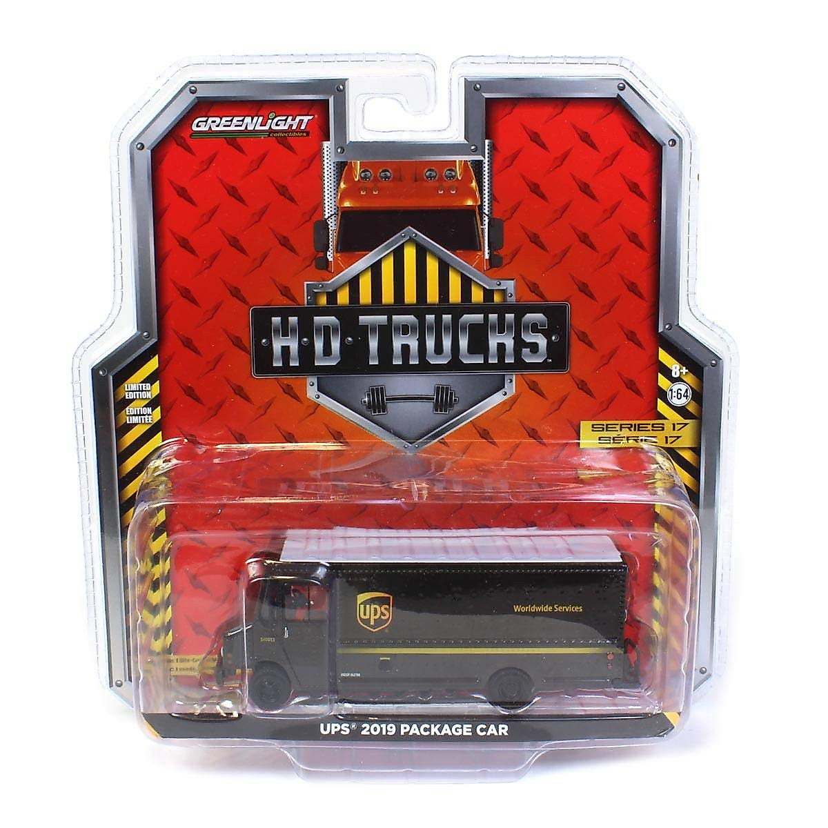 Greenlight 33170-C H.D. Trucks Series 17-2019 Package Car - United Parcel Service UPS 1:64 Scale
