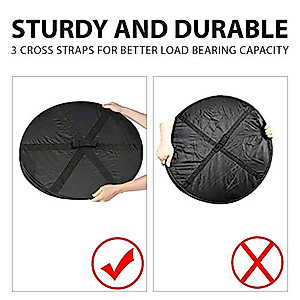 SDOM Herb Drying Rack 4-Layer 2ft with Zipper, Hanging Drying Rack with Hook or Hydroponic Plant/Plants Herb Drying, Foldable Drying Net