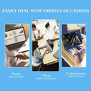 HFLRZZ F62G0 039DY5 Laptop Battery Replacement for Dell Inspiron 13 7000 7373 5370 7370 7380 7386 P83G P87G P91G P83G001 P83G002 P87G001 Vostro 13 5370 D1525S D1505G Series RPJC3 0RPJC3 [38Wh 11.4V]