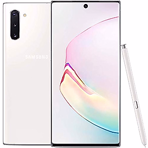Samsung Galaxy Note 10, 256GB, Aura White - Fully Unlocked (Renewed)