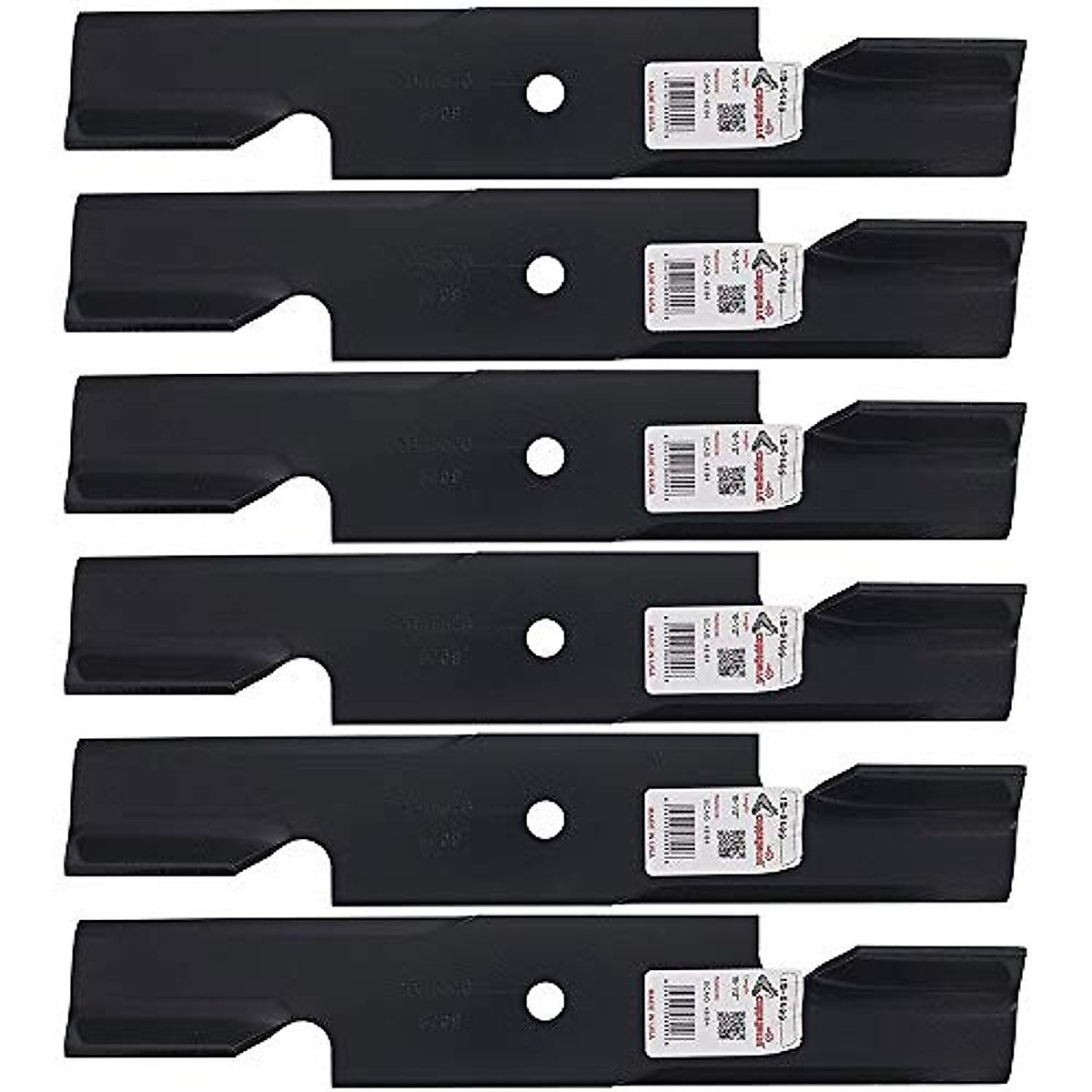 Stevens Lake Parts (6) Notched Blades Fits Scag 2 for 32" Deck 3 for 48" Deck 48110 481706 481710