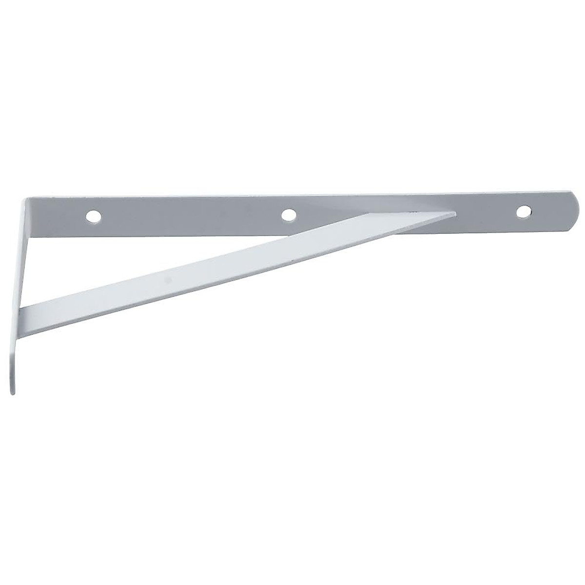 Urjumpea 10 Pack Shelf Brackets 5 inches x 8 inches Heavy Duty Metal Shelf Supports 90 Degree Triangle Wall Mount Angle L Bracket Floating Shelf Brackets with Screws