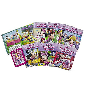 Disney Minnie Mouse - Me Reader Electronic Reader and 8 Sound Book Library - PI Kids