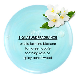 Bain de Terre Jasmine Moisturizing Shampoo, Luxurious Hydration for Dry Hair with Argan & Monoi Oils, Paraben-Free, Color-Safe, Vegan, 33.8 Fl Oz