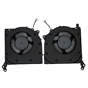 ZHAWULEEFB Replacement New Laptop CPU+GPU Cooling Fan for Lenovo Legion 5-15IMH05H R7000 Y7000 (2020) Y550-15E DC28000FCF2 FM9J DFS5K323161A1C FM9H DFS5M325063B1C DC28000FAF0 DC 5V 0.5A Fan