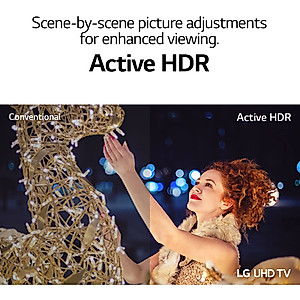 LG 80 Series 55" Alexa Built-in, 4K UHD Smart TV, 60Hz Refresh Rate, Filmmaker Mode, Game Optimizer (55UP8000, 2021)