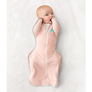 Love to Dream Swaddle UP, Baby Sleep Sack, Self-Soothing Swaddles for Newborns, Improves Sleep, Snug Fit Helps Calm Startle Reflex, New Born Essentials for Baby, 5-8.5 lbs, Pink