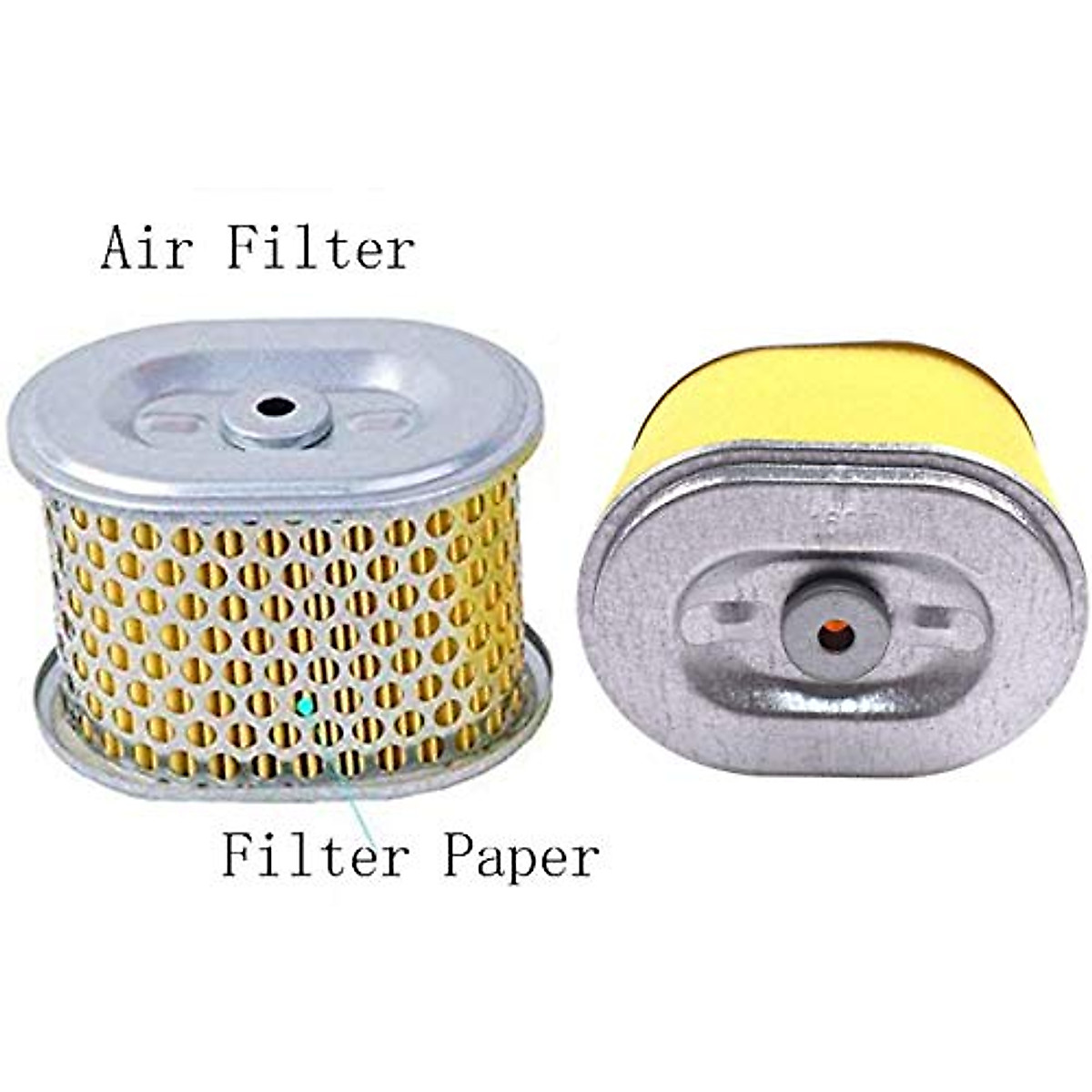 Karen GX120 Air Filter Housing with Air Filter Assembly, for Honda GX140 GX160 GX200 Engine Lawn Mower Replace 17235-Z51-831 17410-Z51-020 17230-Z51-820