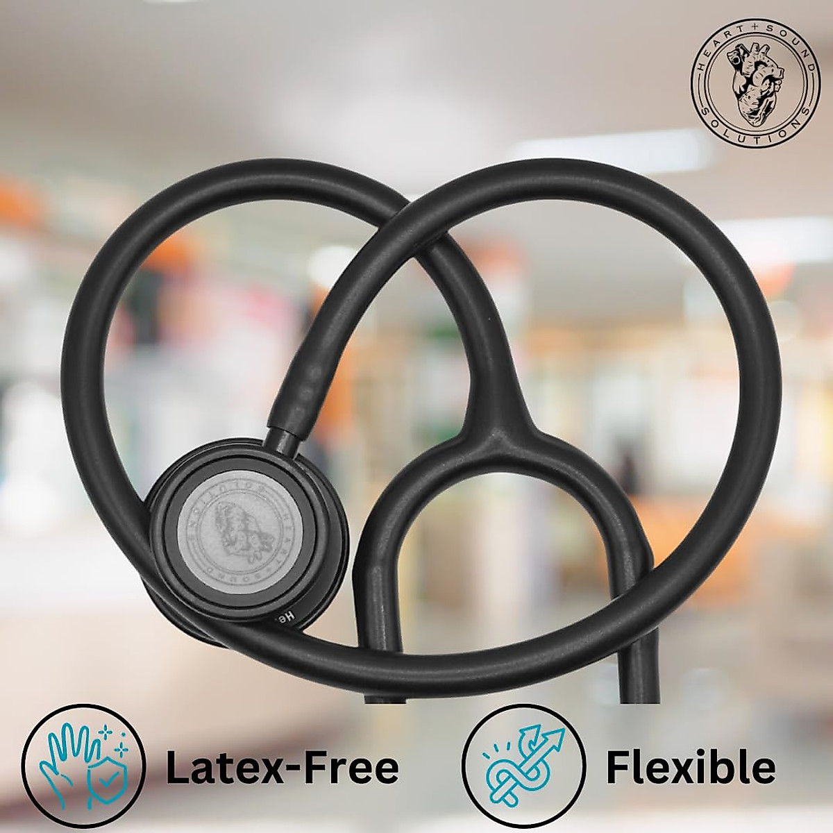 HEART SOUND SOLUTIONS Head to Toe Assessment Kit with Nursing School Essentials | Medical Assistant Accessories | Blood Pressure Cuff | Nursing and Medical Students | First Responders