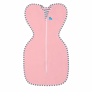 Love To Dream Swaddle UP, Pink, Small, 7-13 lbs., Dramatically better sleep, Allow baby to sleep in their preferred arms up position for self-soothing, snug fit calms startle reflex