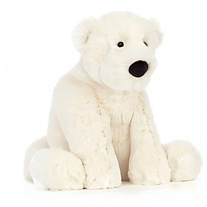 Jellycat Perry Polar Bear Stuffed Animal, Medium 10 inches | Teddy Bear Plush Toy | Classic Children's Gift