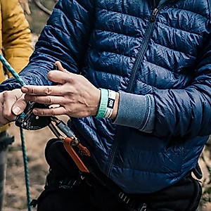 ZOX Bracelets — Never Give Up | Stretchy Elastic Band with Motivational Affirmations and Beautiful Artwork, Great Gift for Men, Women, and Kids (Small)