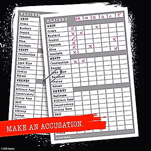 Hasbro Gaming Clue Liars Edition Board Game; Murder Mystery Game for Kids 8 and Up; Expose Dishonest Detectives with The Liar Button