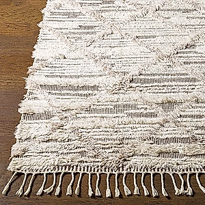 Mark&Day Wool Rugs, 8x10 Weert Global Medium Gray Area Rug, Grey Green Brown Carpet for Living Room, Bedroom or Kitchen (8' x 10')