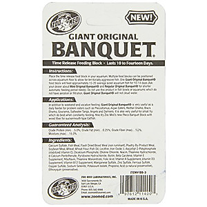 Zoo Med Laboratories AZMBB3 Giant Banquet Block Feeder, 1 Count (Pack of 1)