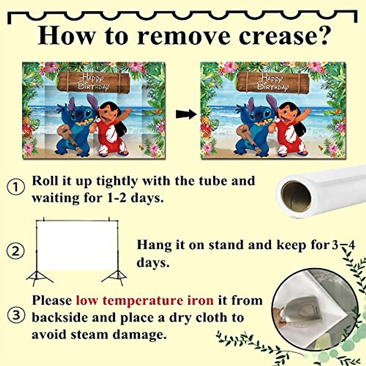 Tropical Luau Summer Beach Ocean Photo Backdrops Cartoon Photography Background for Kids Happy Birthday Dessert Table Top Summer Aloha Luau Party Decoration Banner 7x5ft