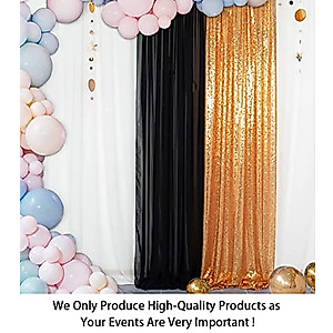 Sequin Curtains Backdrop Gold 2FTx8FT 1PC Sequin Photo Backdrop Shimmer Curtains for Backdrop 2FTx8FT Gold Curtain 1 Panel