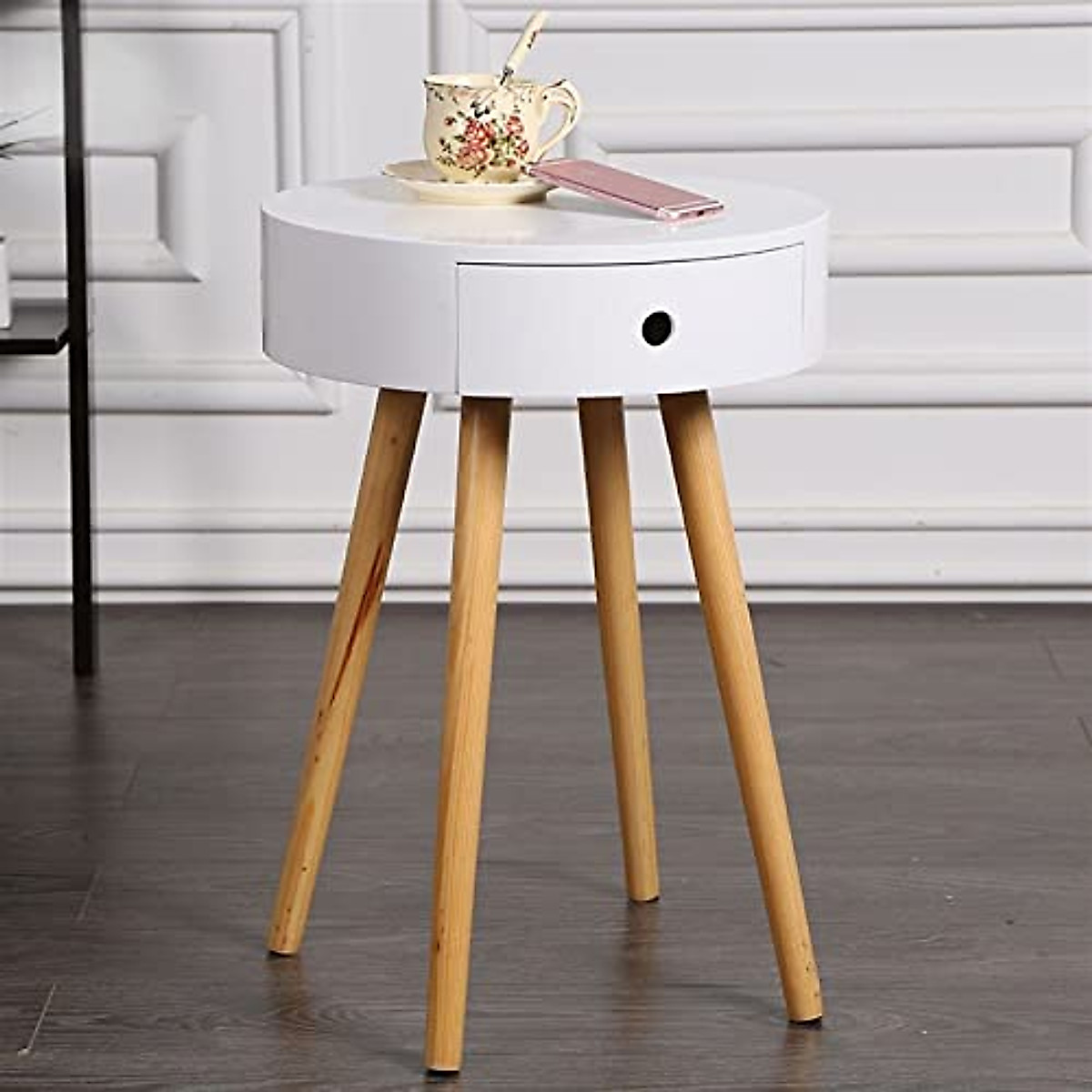 HIGOH Bedside Table Bedside Table Storage Drawer Bedside Table Bedside Table Sofa Side Coffee Table Furniture Living Room